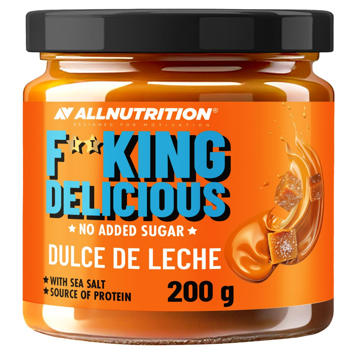 Fitking Delicious Dulce De Leche 200g - ALLNUTRITION • 24 zł • Dla ...
